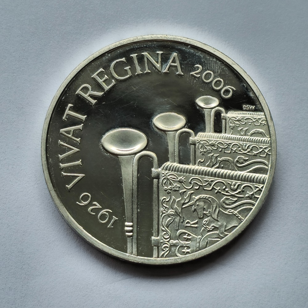 Pre-owned 925 Silver 1926 Vivat Regina 2006 Coin - Own4Less